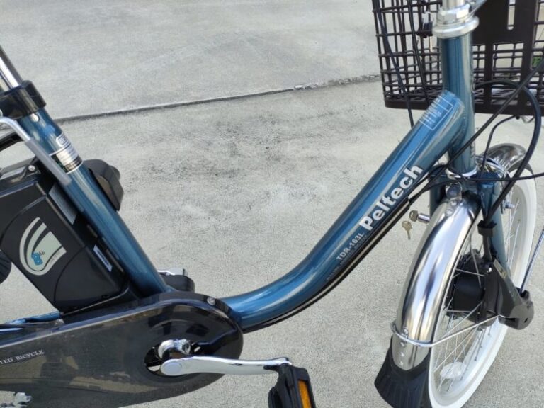 ペルテックの三輪電動自転車 TDR-163Lをレビュー！安定感があって荷物載せに困らないモデル